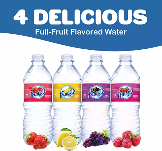 Fruit2O Flavored Water Variety Pack 16 fl. oz., 28 pk. – Zain Club