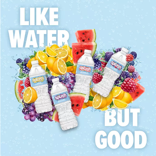 Splash Refresher Variety Pack 16.9 fl. oz., 24 pk. – Zain Club