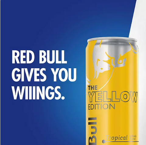 Red Bull Energy Yellow Edition 12 fl. oz., 24 pk. – Zain Club